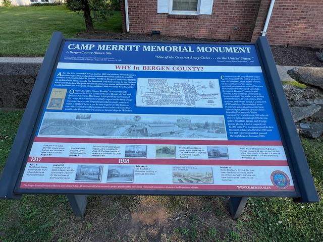 Camp Merritt Memorial Monument – Visiting a Museum: The Unique, Unusual ...