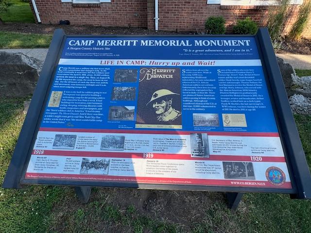 Camp Merritt Memorial Monument – Visiting a Museum: The Unique, Unusual ...