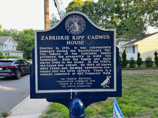 Teaneck, NJ Historic Burial Ground 622 Pomander Walk Road Teaneck, NJ ...