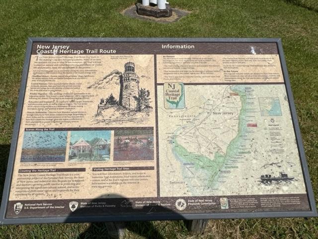 Finns Point Lighthouse Fort Mott & Lighthouse Roads Pennsville, NJ ...