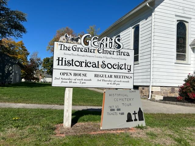 The Greater Elmer Area Historical Society 117 Broad Street Elmer, NJ ...