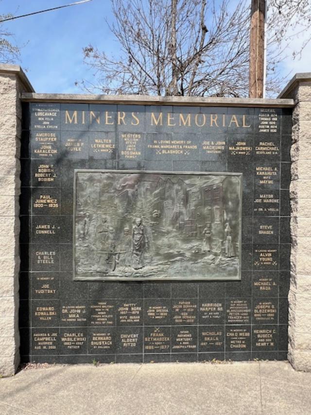 Pennsylvania Anthracite Miners Memorial Located in Girard Park, at ...