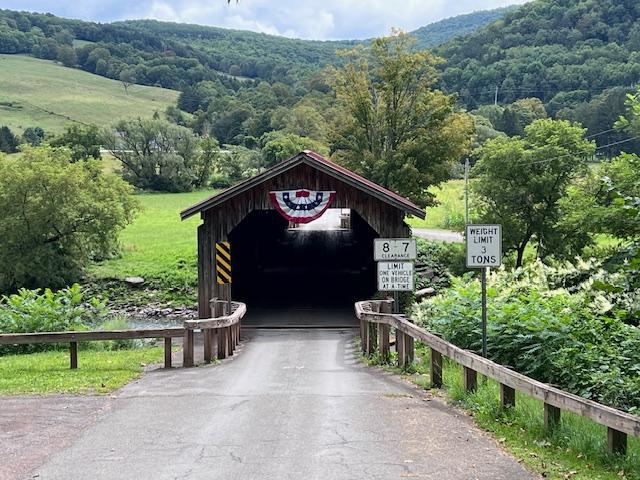 Hamden Covered Bridge Park Route 10 Hamden, NY 13782 – Visiting a ...